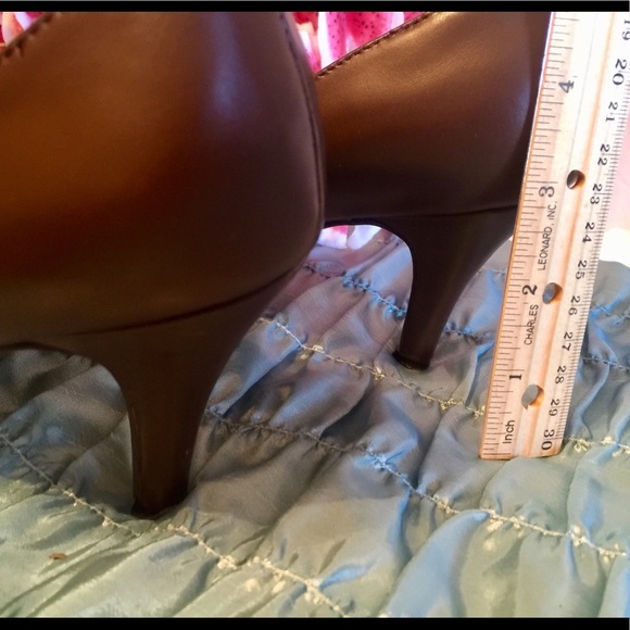 Chadwicks | Shoes | Chadwicks Ladies Mary Jane Brown Heel Shoes | Poshmark